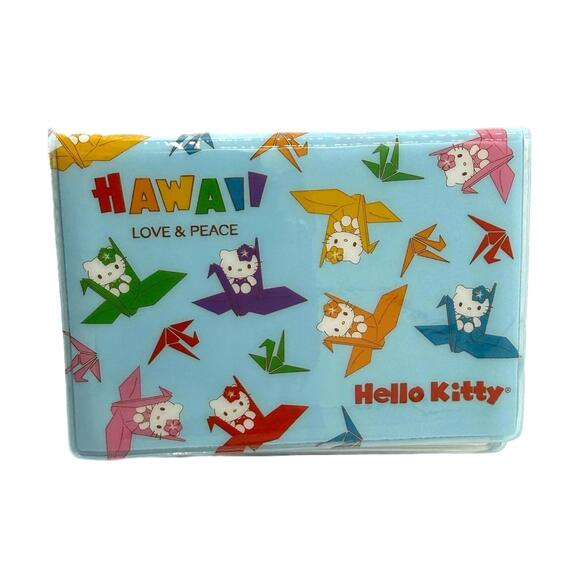 Hello Kitty | Other | Sanrio Hello Kitty Blue Hawaii Love Peace Origami ...